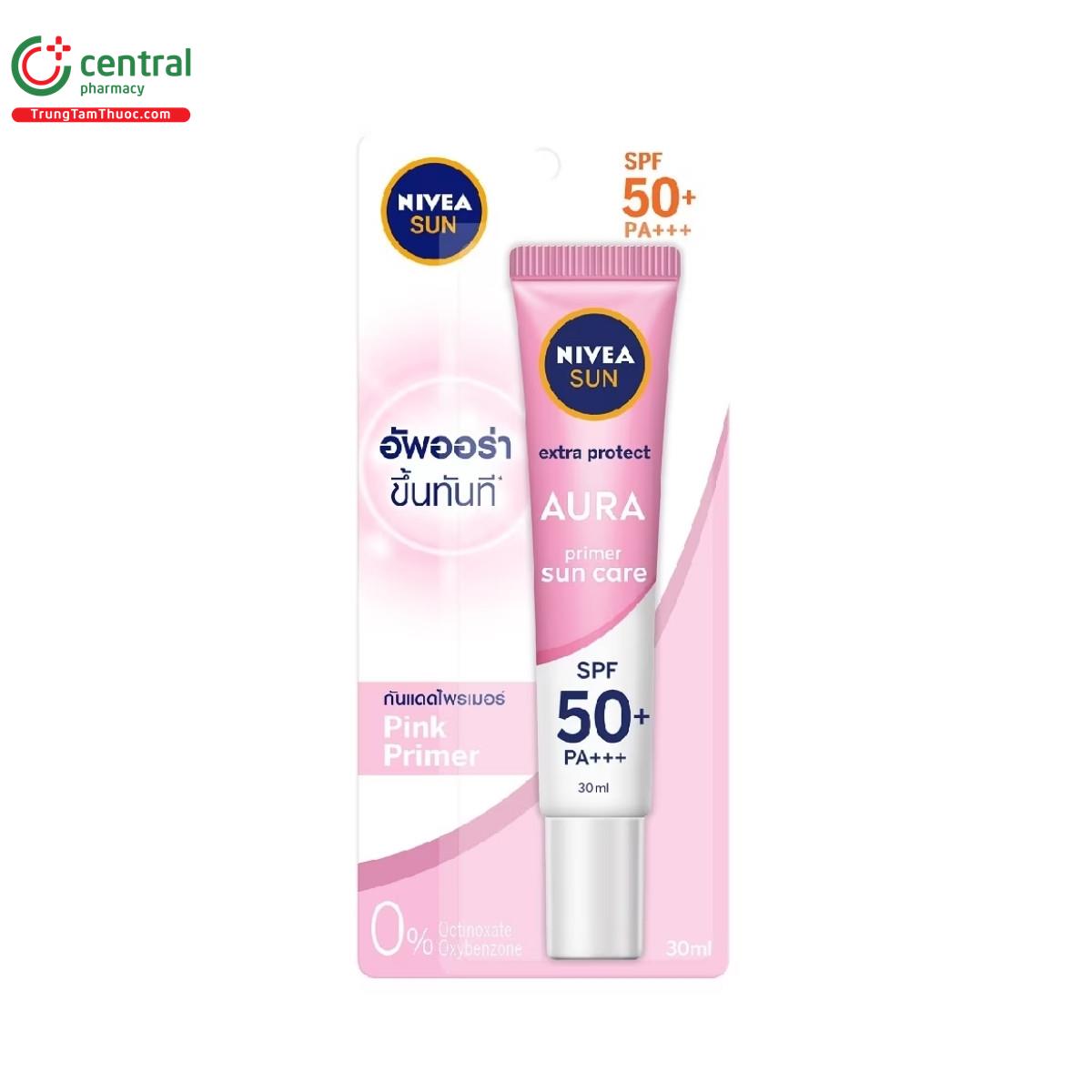 Serum chống nắng Nivea Sun Extra Protect AURA primer sun care có tốt không?