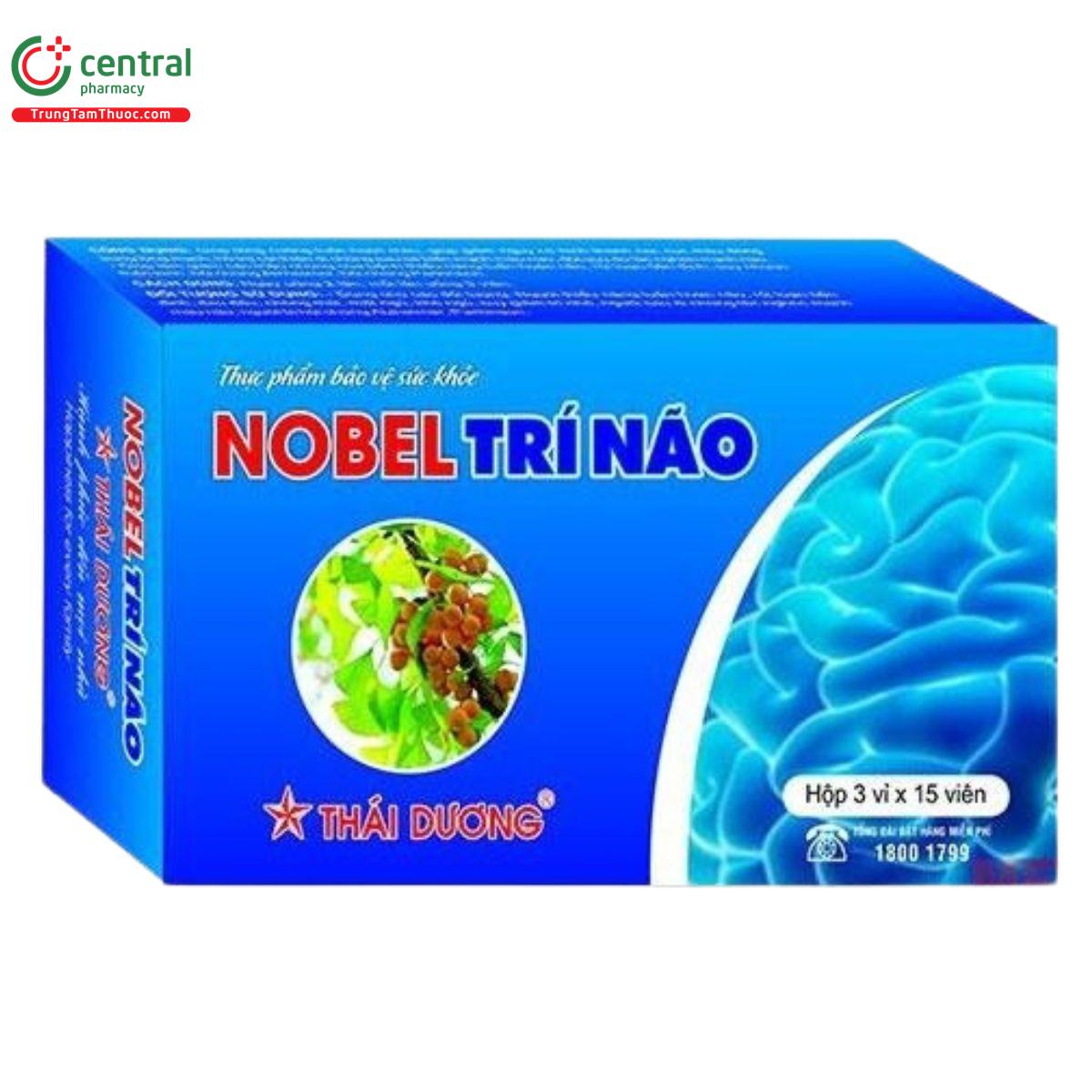 Thuốc Nobel Trí Não Thái Dương - Hỗ trợ tăng cường tuần hoàn máu