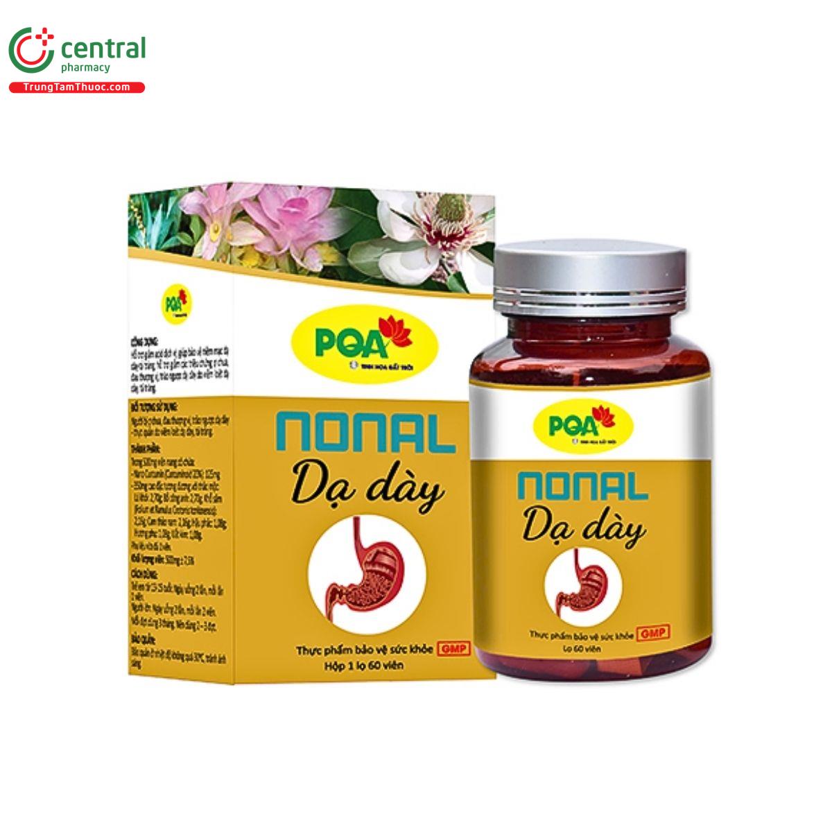 Nonal dạ dày - Hỗ trợ giảm triệu chứng đau, ợ chua do viêm dạ dày