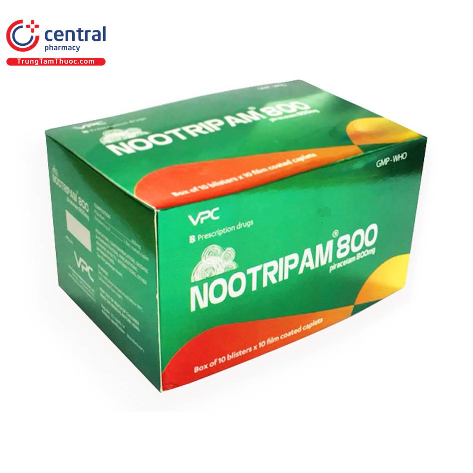 [CHÍNH HÃNG] Thuốc Nootripam 800 - Thuốc hỗ trợ tăng cường trí nhớ.