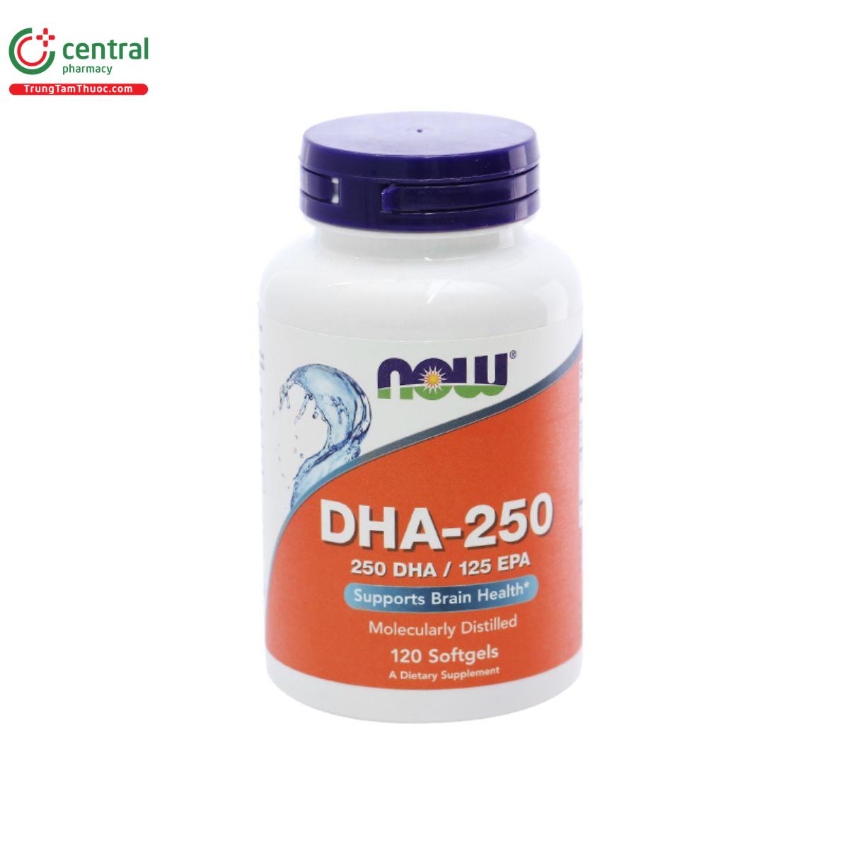 Thuốc Now DHA-250 tăng cường sức khỏe não bộ, phòng ngừa các bệnh tim mạch