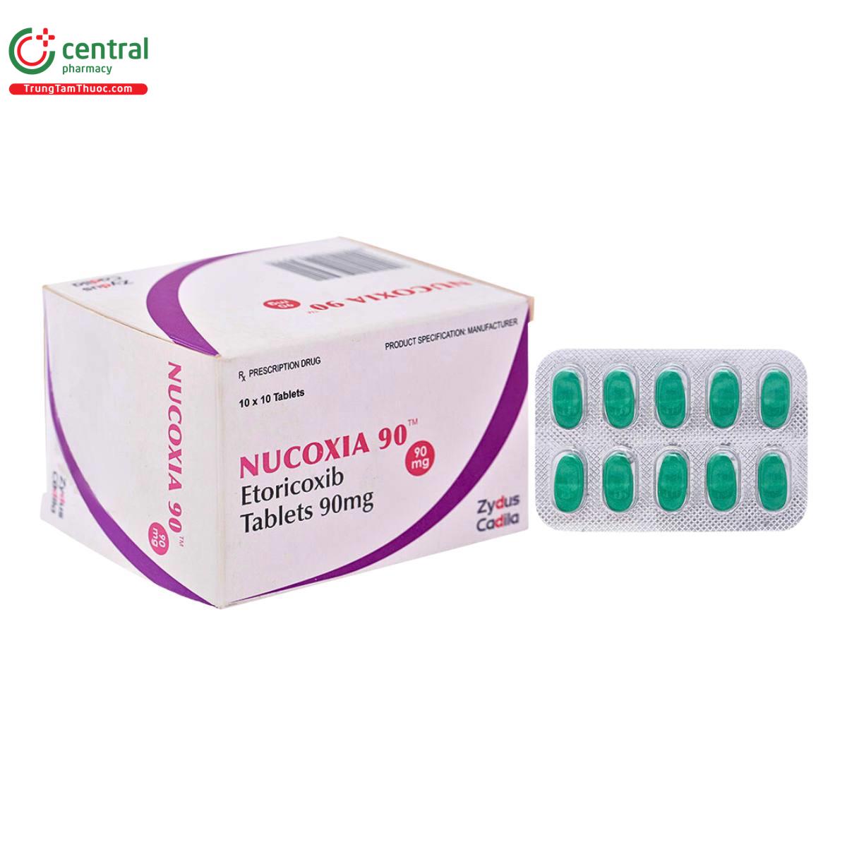 Thuốc Nucoxia 90 giảm triệu chứng bệnh viêm khớp dạng thấp