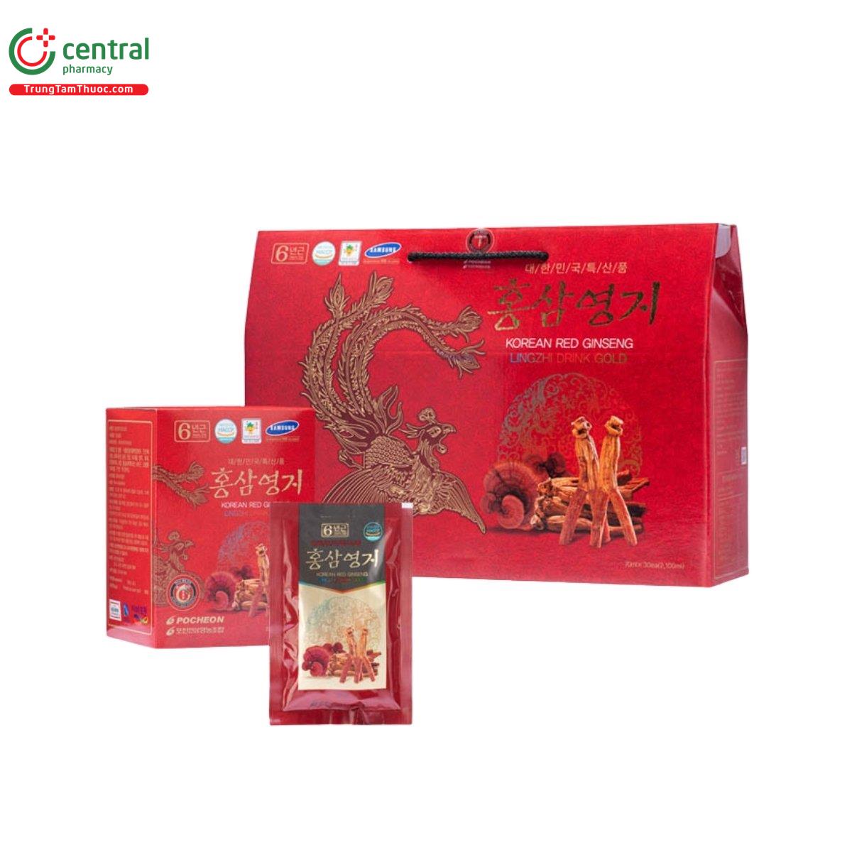 Nước Hồng Sâm Linh Chi Pocheon có tốt không, giá bao nhiêu, cách sử dụng,