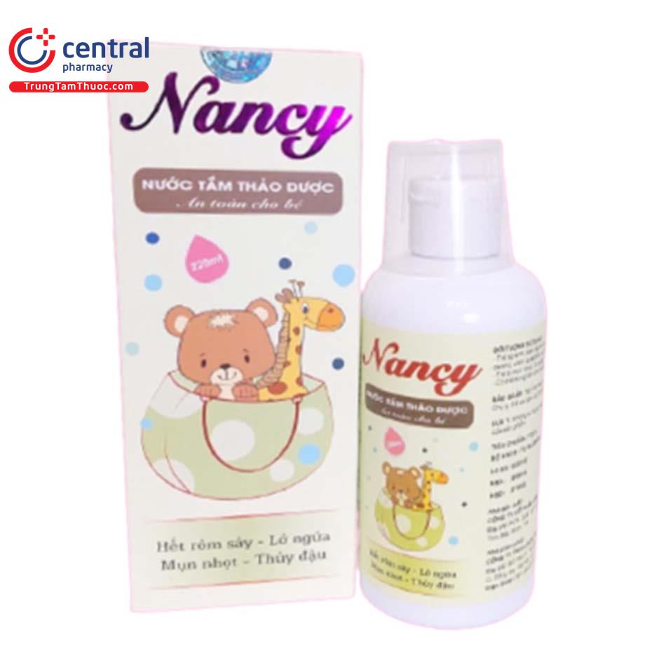 [CHÍNH HÃNG] Nước tắm thảo dược Nancy hết rôm sảy, mụn nhọt cho bé