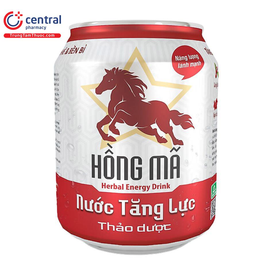 Nước Tăng Lực Thảo Dược Hồng Mã giúp tăng cường sức mạnh, sự bền bỉ