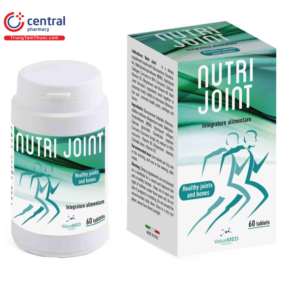 Thuốc Nutri Joint làm giảm tình trạng viêm khớp, thoái hóa khớp