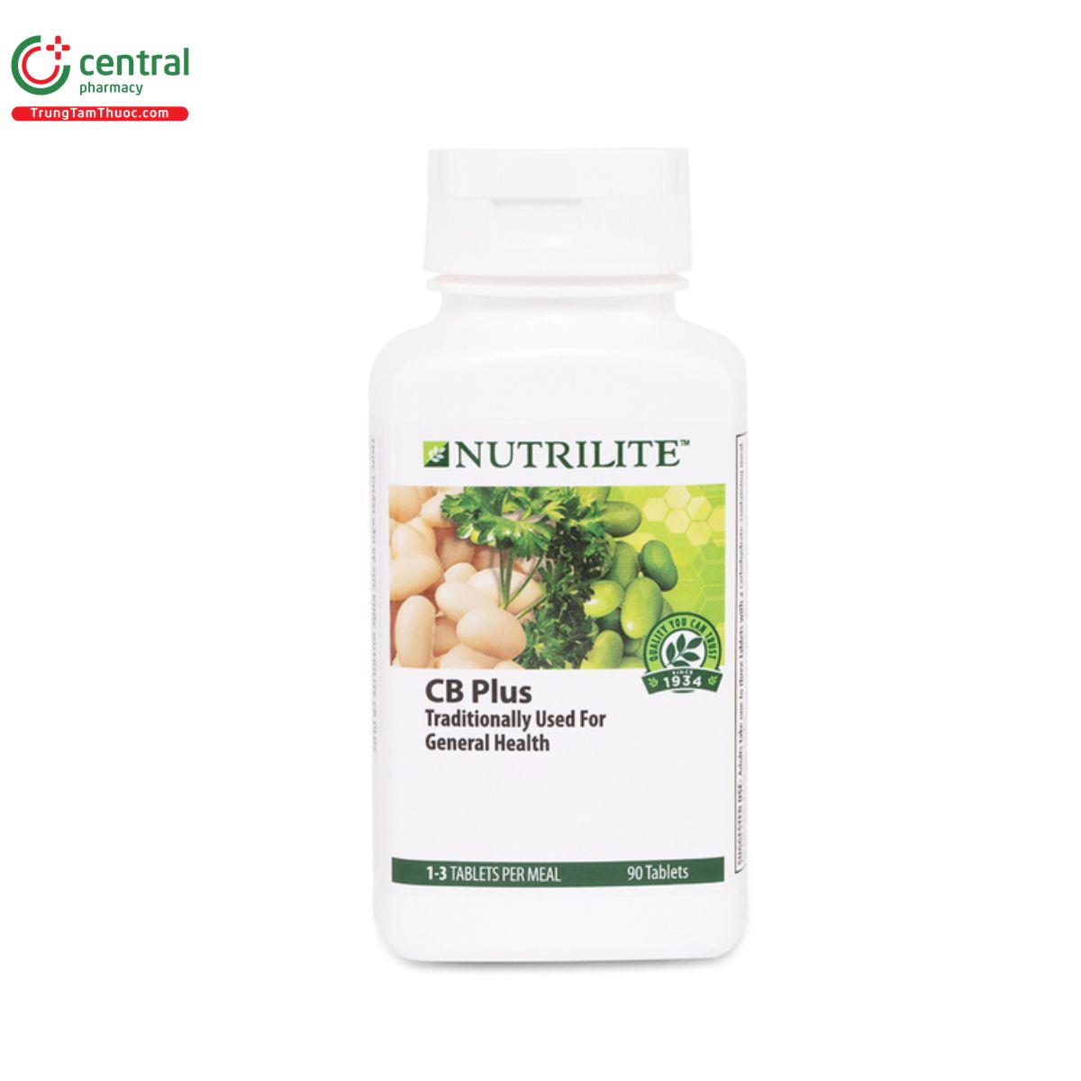 Thuốc Nutrilite CB Plus làm chậm quá trình chuyển hóa và phân giải bột ...