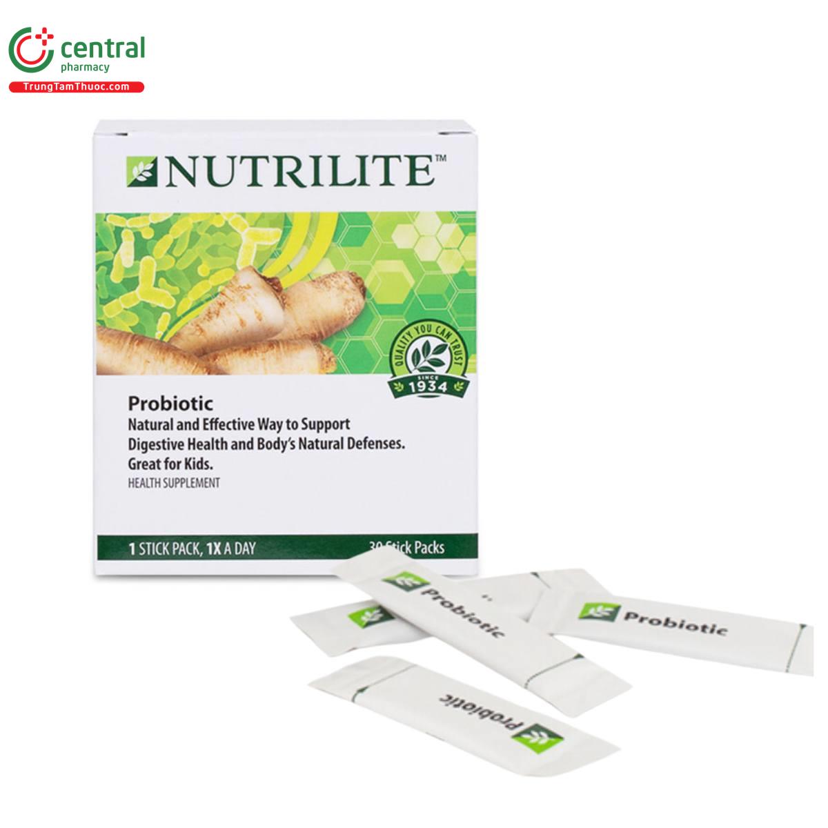 Thuốc Nutrilite Probiotic bổ sung lợi khuẩn, cải thiện tiêu hoá