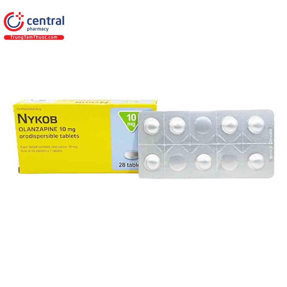 [CHÍNH HÃNG] Thuốc điều trị tâm thần phân liệt Nykob 10mg