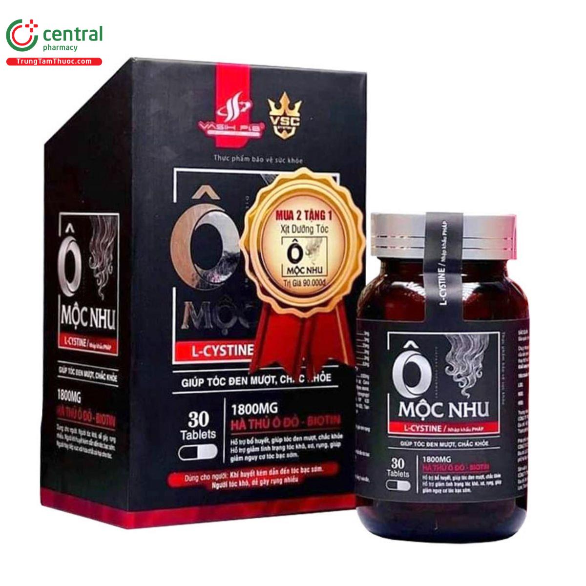 Thuốc Ô Mộc Nhu - Giảm rụng tóc, ngăn bạc sớm, bổ huyết, làm đen tóc