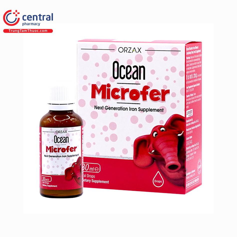 [CHÍNH HÃNG] Thuốc Ocean Microfer hỗ trợ điều trị thiếu máu