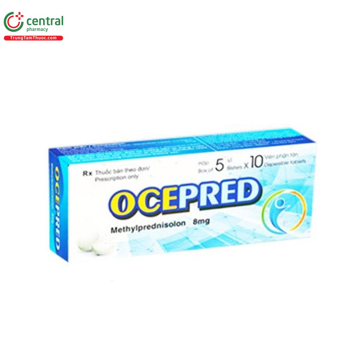 Thuốc Ocepred 8mg - Thuốc chống viêm, ức chế miễn dịch