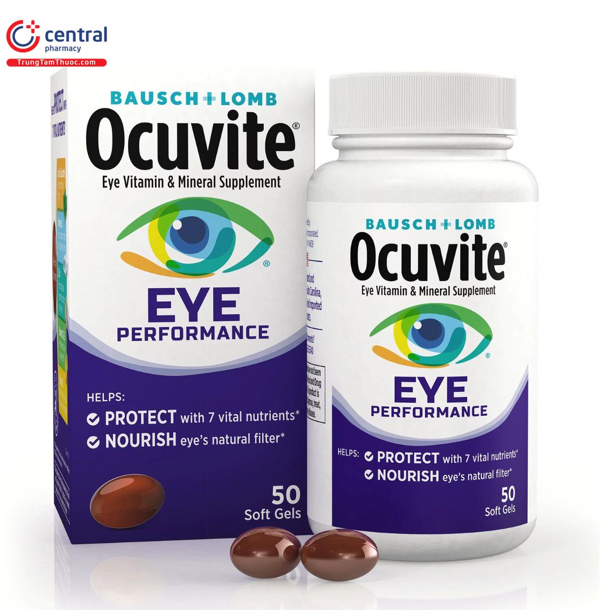 Ocuvite Eye Performance bí quyết vàng cho đôi mắt sáng và khỏe đẹp