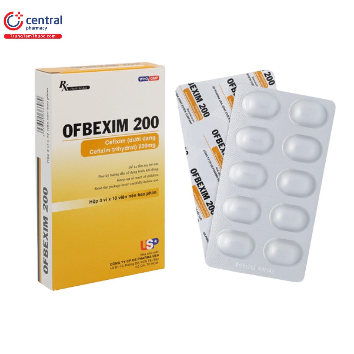 Thuốc Ofbexim 200 - Kháng sinh Cephalosporin điều trị nhiễm khuẩn tốt