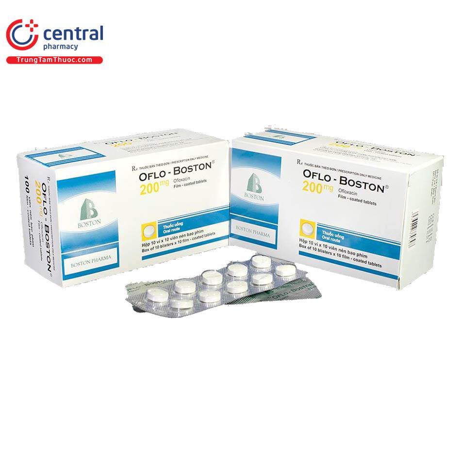 Thuốc Oflo-Boston 200mg: Công dụng, liều dùng và giá bán