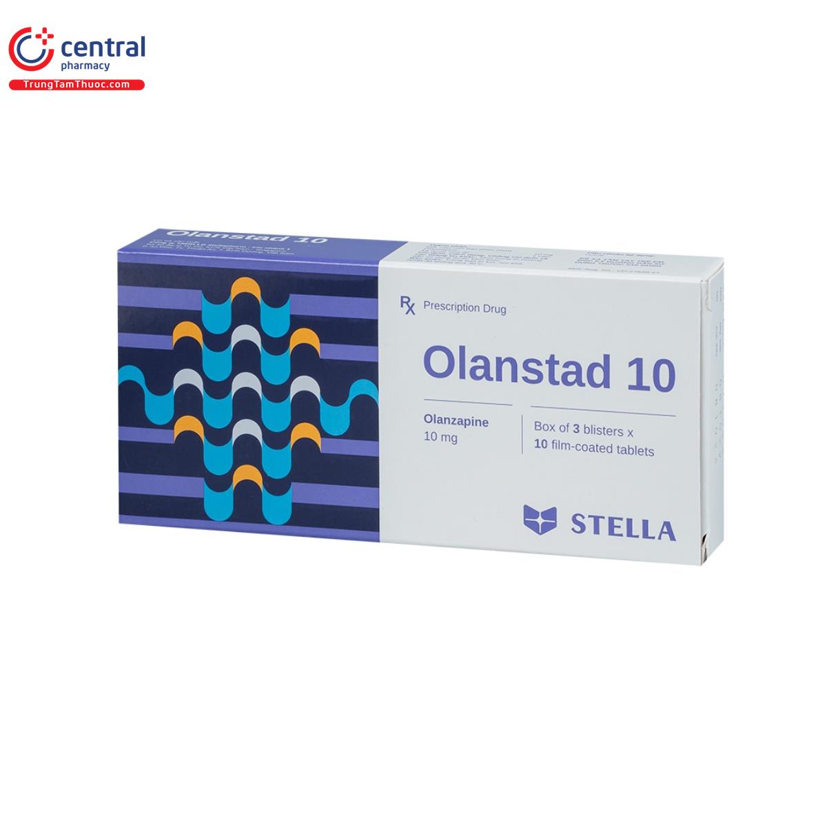 [CHÍNH HÃNG] Thuốc OLANSTAD 10 trị chứng loạn thần không điển hình