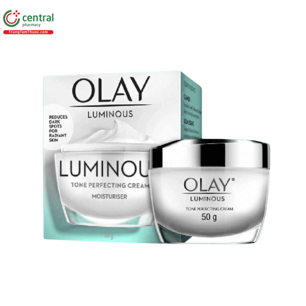 Olay Luminous Tone Perfecting Cream - làm mờ thâm nám, tàn nhang
