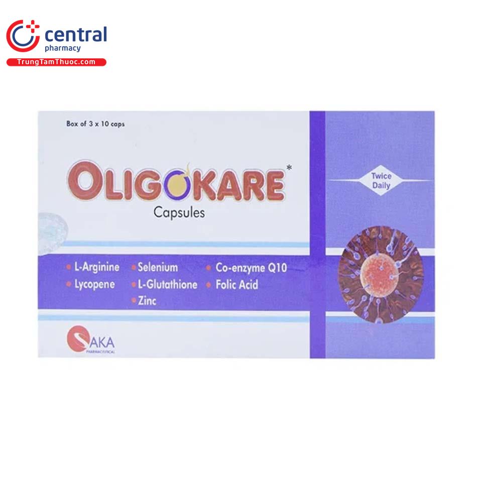 [CHÍNH HÃNG] Oligokare Capsules: công dụng, liều dùng