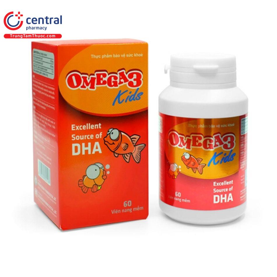 Thuốc Omega3 Kids Dược Gia Nguyễn - viên uống bổ não, sáng mắt