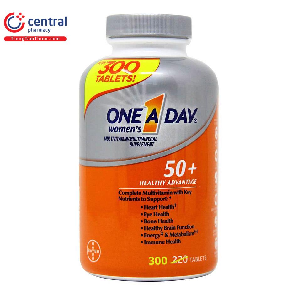 One A Day Women's 50+: Cách dùng, liều dùng, giá bán