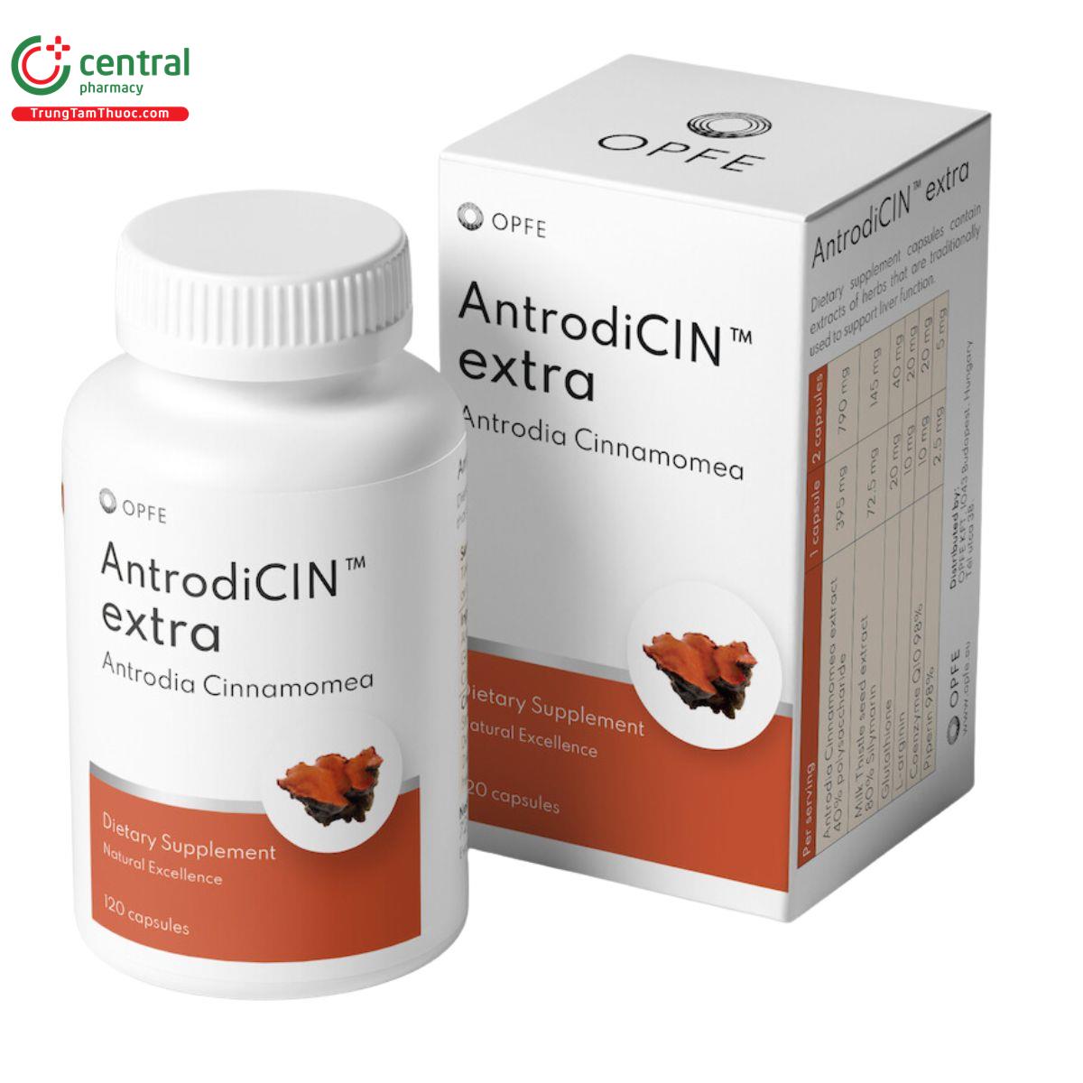 Thuốc Opfe AntrodiCIN Extra Capsules - Giúp tăng cường chức năng gan