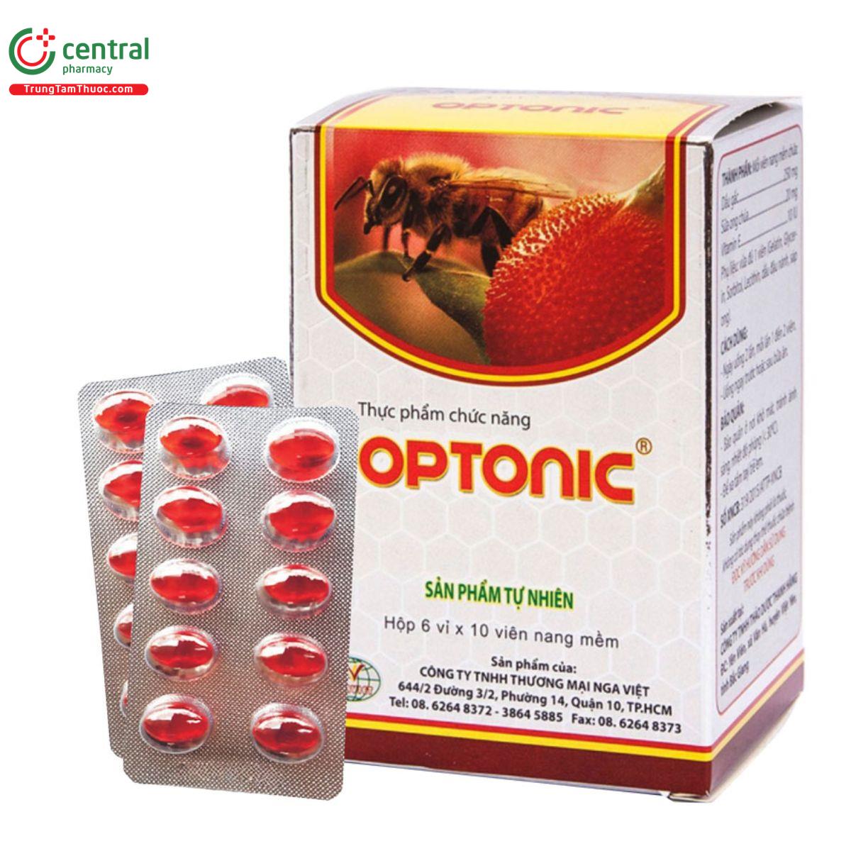 Thuốc Optonic hỗ trợ cải thiện thị lực, giảm khô mắt, làm đẹp da