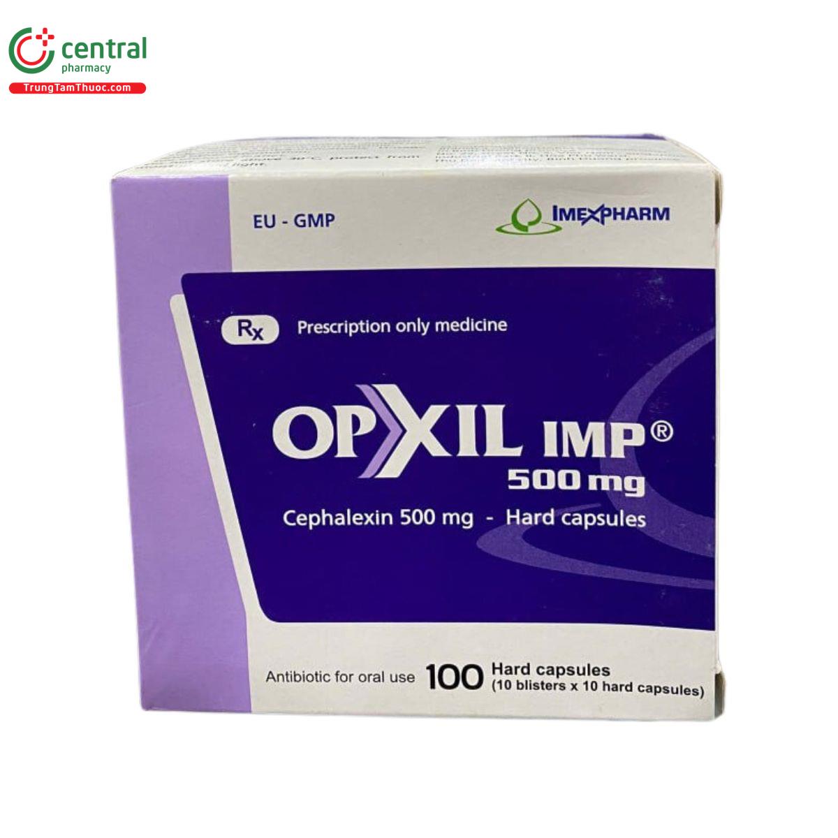 Thuốc Opxil IMP 500mg - Kháng sinh điều trị các bệnh nhiễm khuẩn