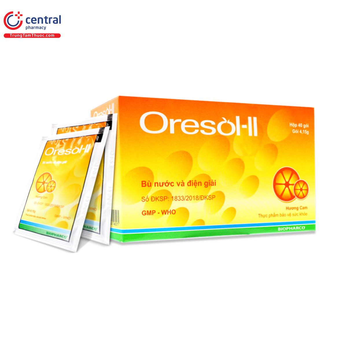 [CHÍNH HÃNG] Oresol-II Biopharco: Bù nước và điện giải cho cơ thể