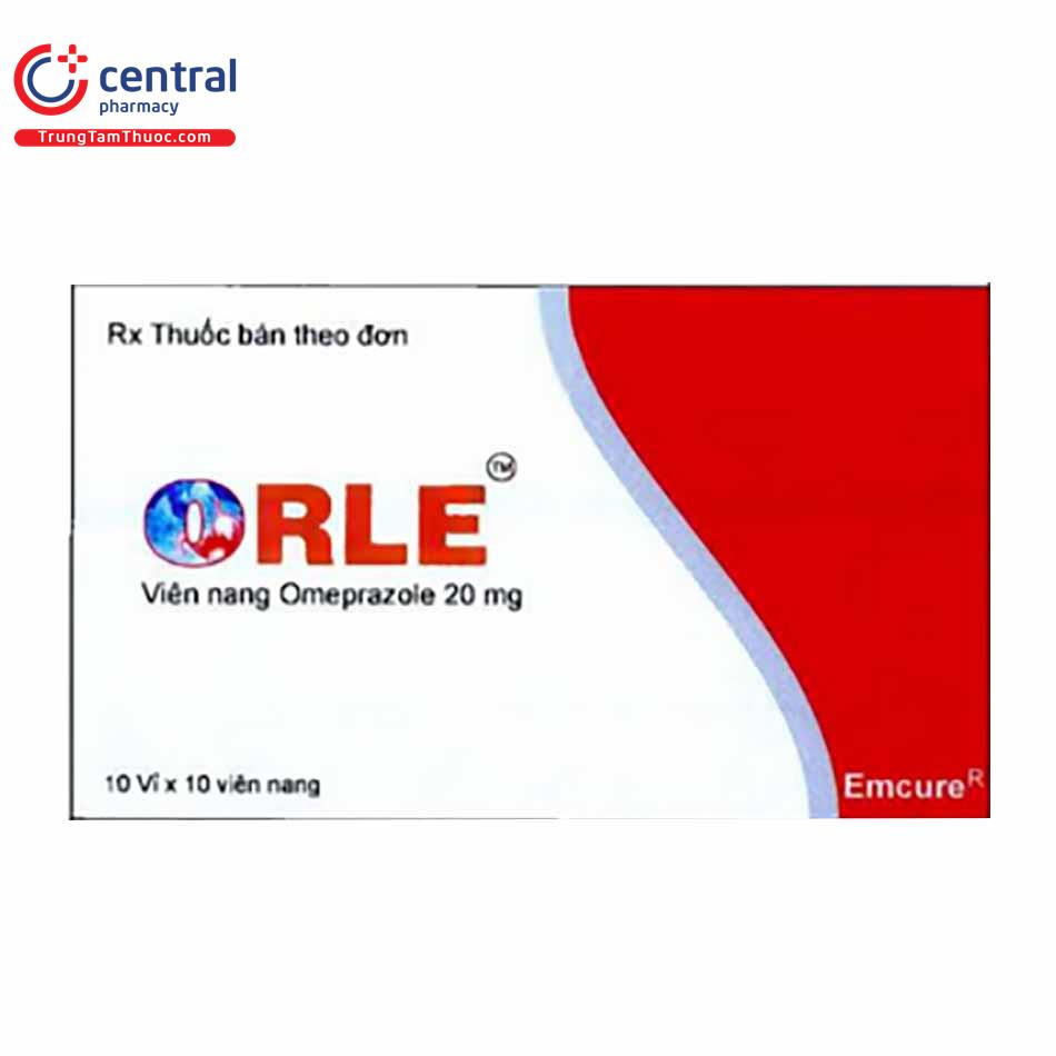 Thuốc Orle (Omeprazole 20mg): tác dụng, chỉ định, liều dùng