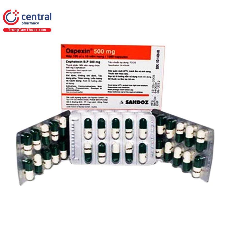 Thuốc Ospexin 500mg: tác dụng, chỉ định và liều dùng