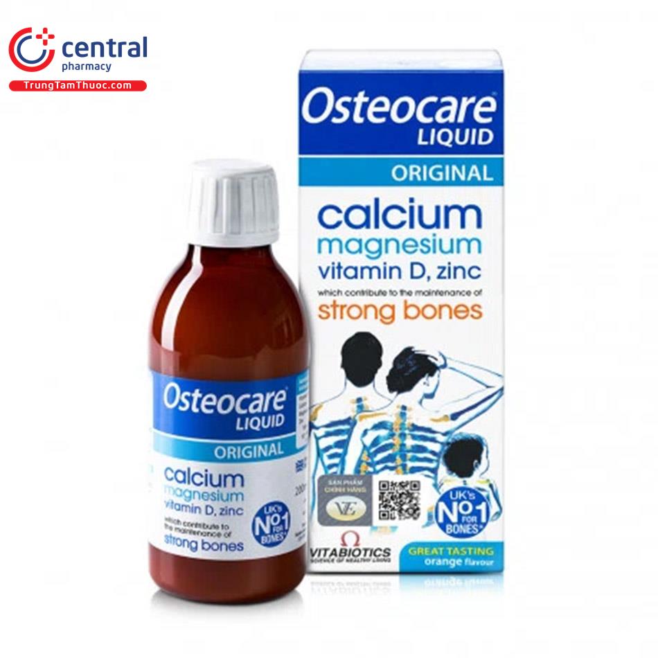 Thuốc Vitabiotics Osteocare Liquid Original chai 200ml