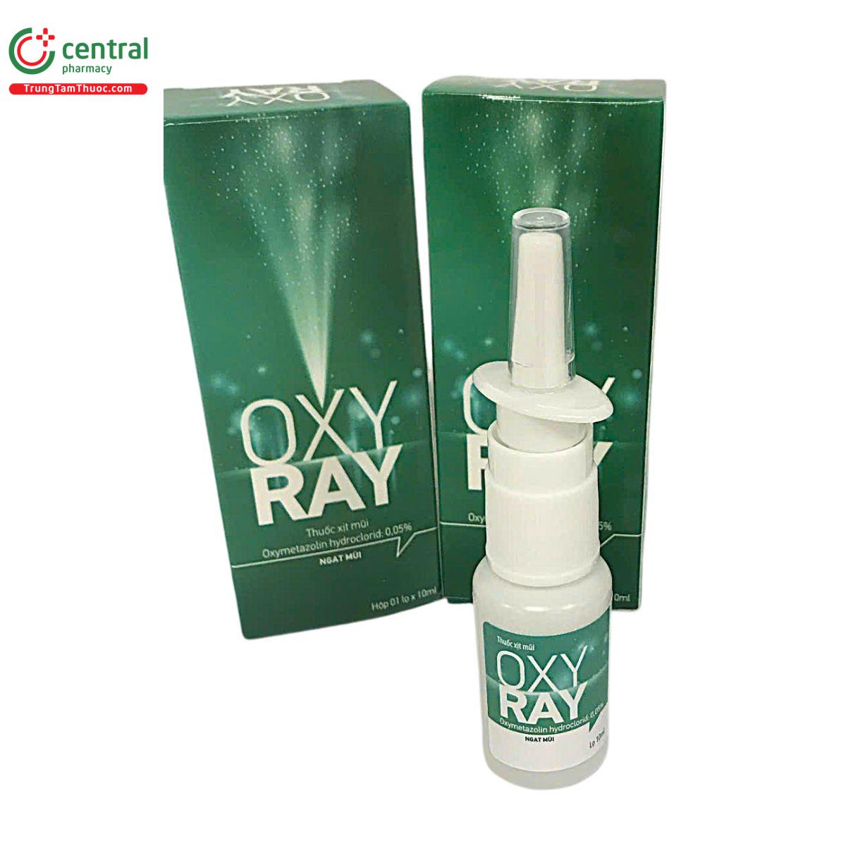 Thuốc xịt mũi Oxyray giúp triệu chứng ngạt mũi do cảm thông thường