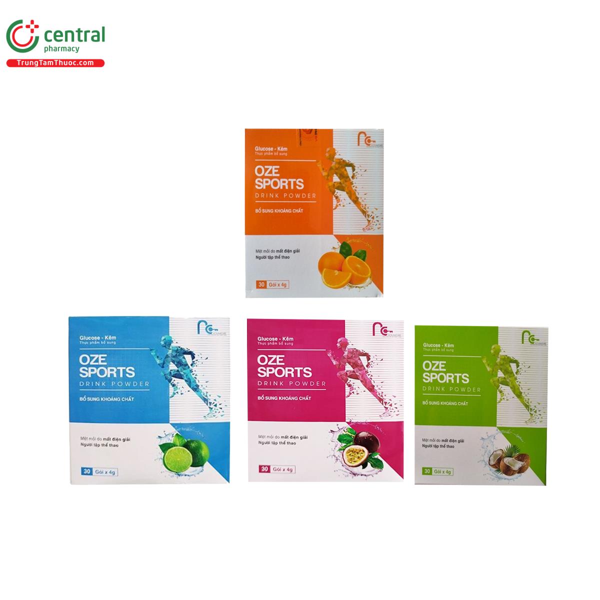 Thuốc Oze Sports Drink Powder - Bổ sung khoáng chất và điện giải