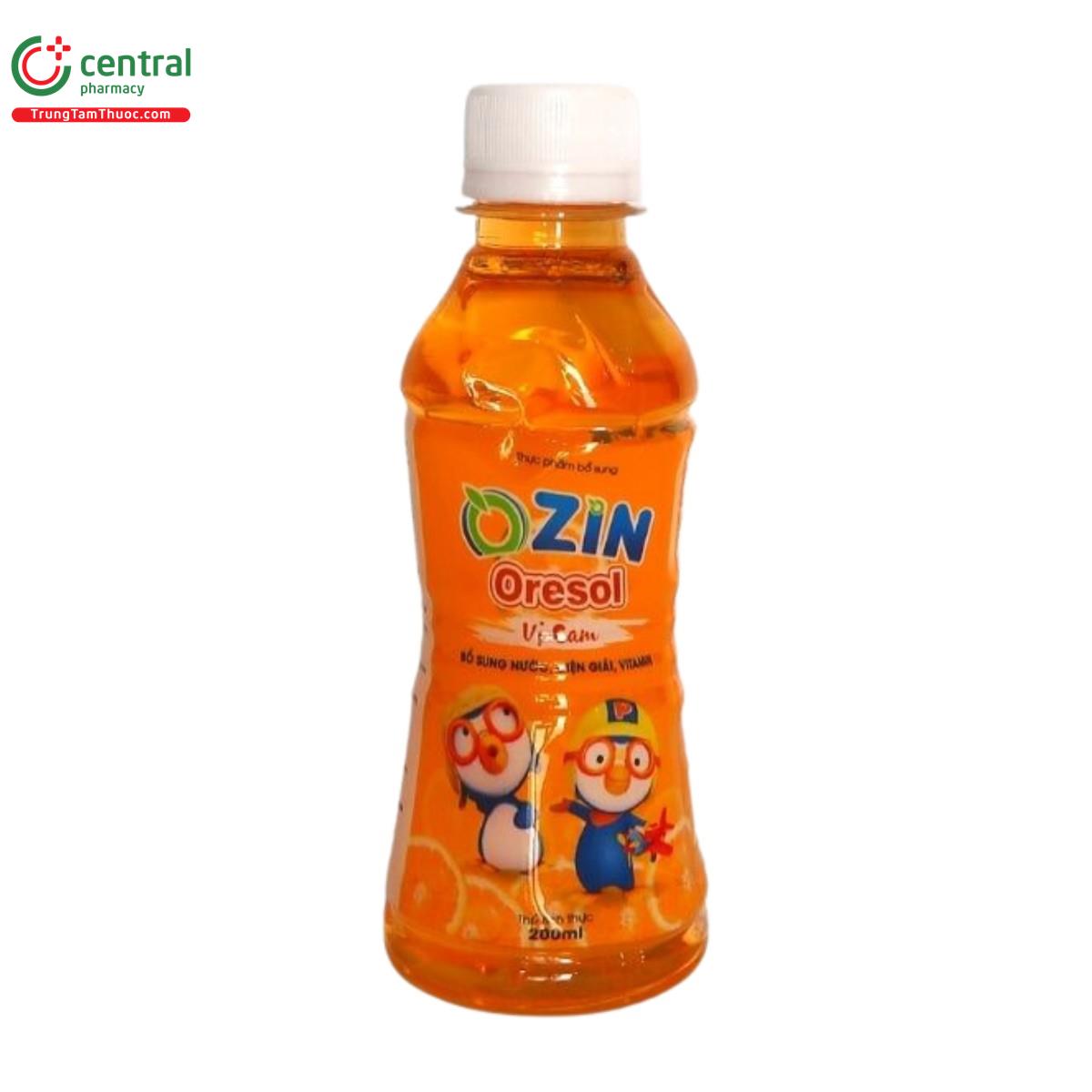 Nước bù điện giải Ozin Oresol hương cam - Bổ sung nước và điện giải