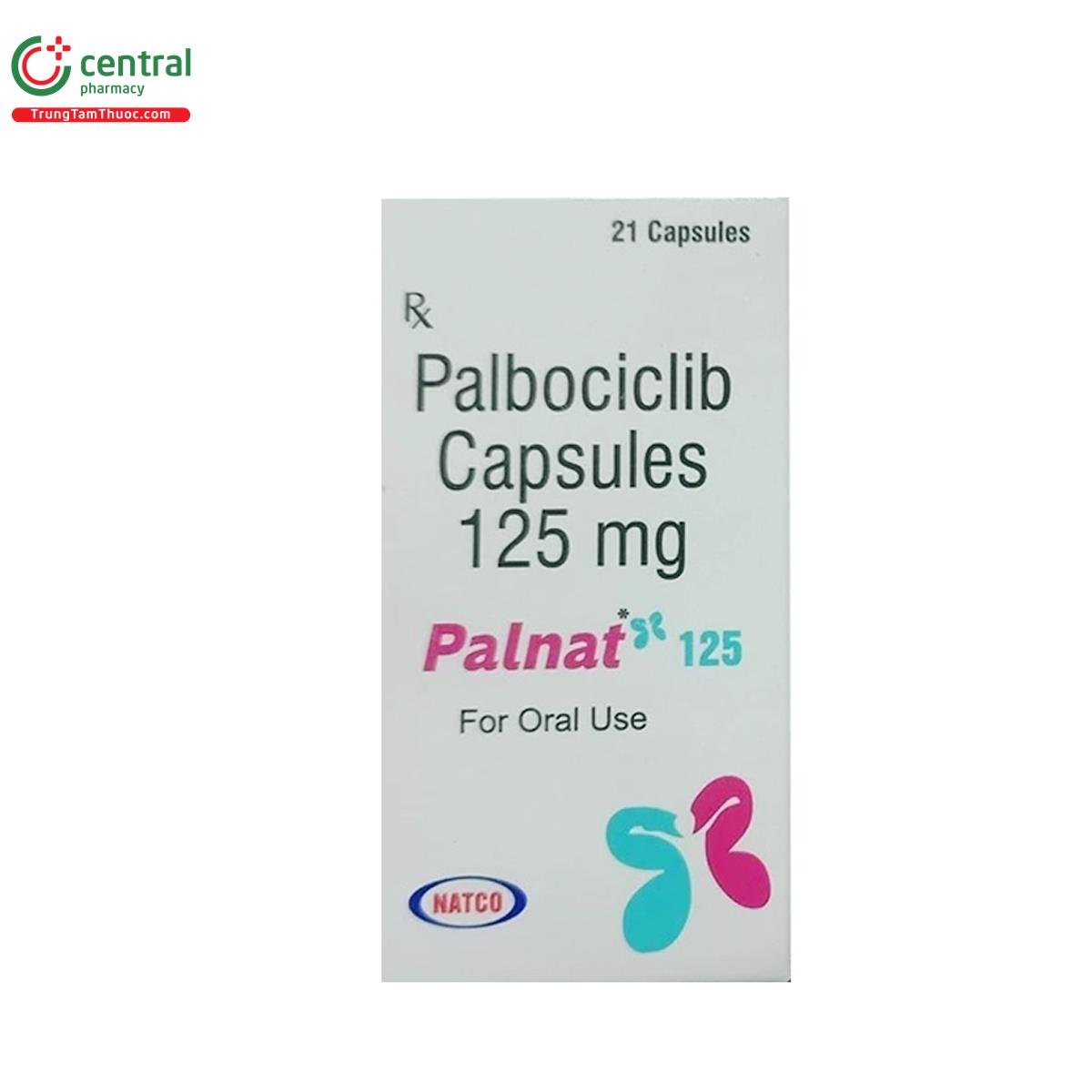 Thuốc Palnat 125 - trị ung thư vú đã di căn hoặc tiến triển tại chỗ