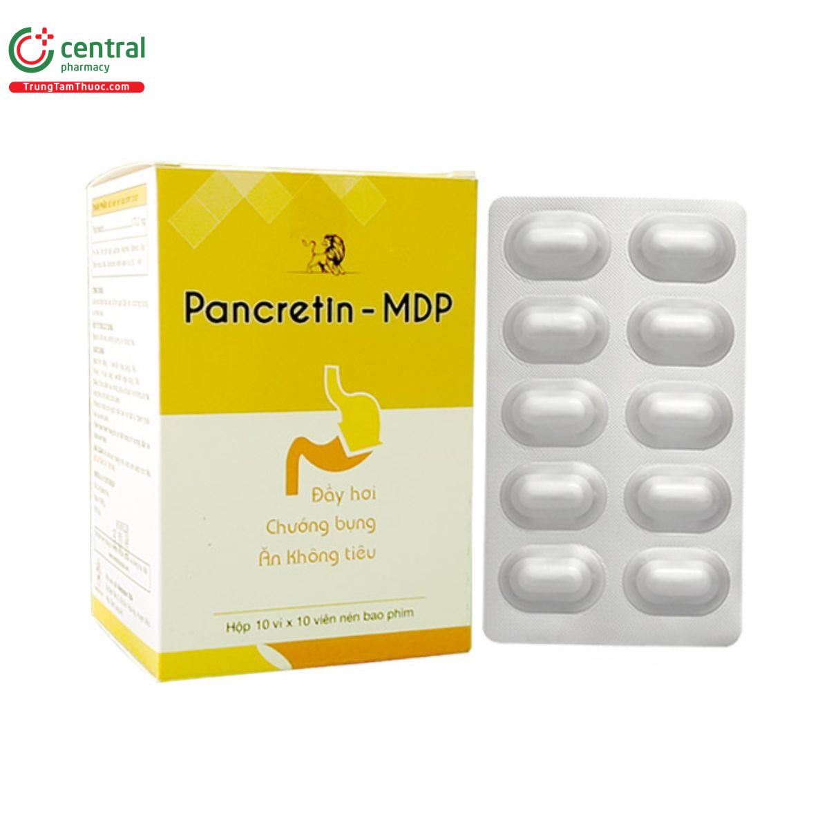 Thuốc Pancretin - MDP kích thích tiêu hóa, giam đầy hơi, chướng bụng