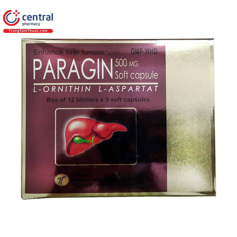 [CHÍNH HÃNG] Thuốc Paragin 500mg: Giải pháp điều trị bệnh lý về gan
