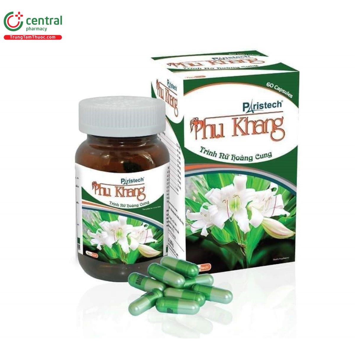 Thuốc Paristech Phụ Khang hỗ trợ hạn chế sự phát triển của u lành tính