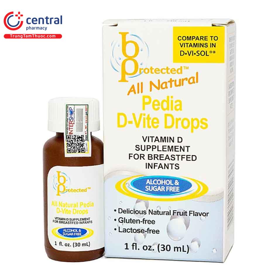 Thuốc Pedia D Vite Drops: liều dùng, cách dùng, giá bán