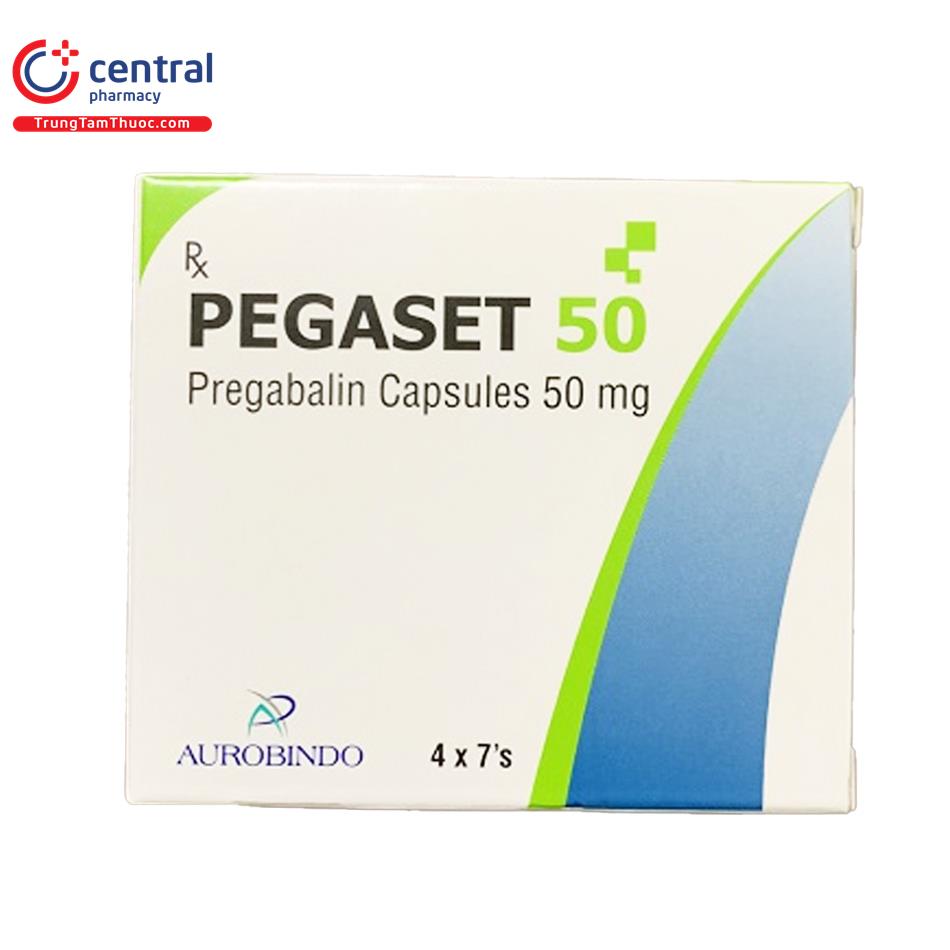 [CHÍNH HÃNG] Thuốc Pegaset 50 trị đau dây thần kinh ở người lớn
