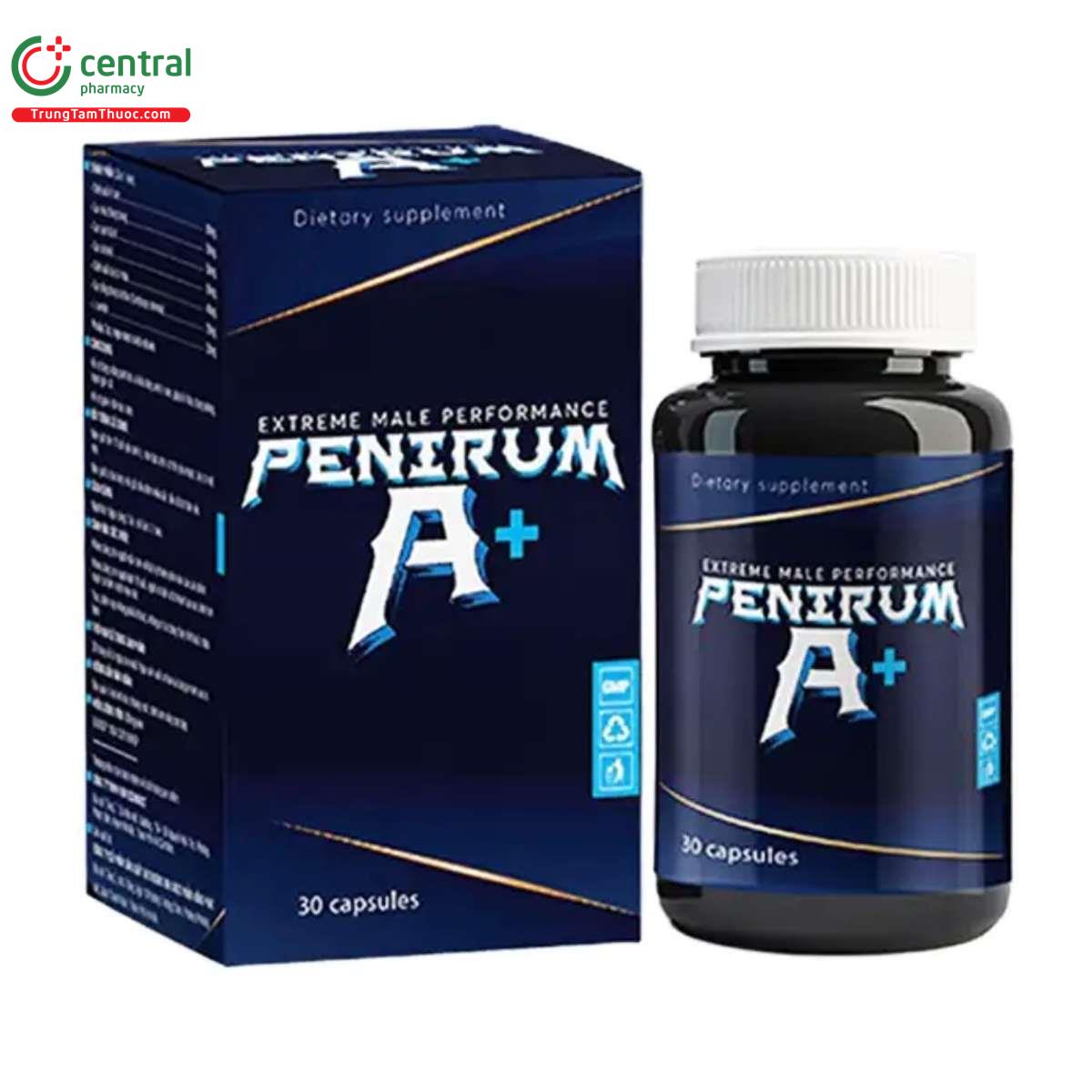 Thuốc Penirum A+ tăng cường sinh lý, tăng chất lượng tinh trùng