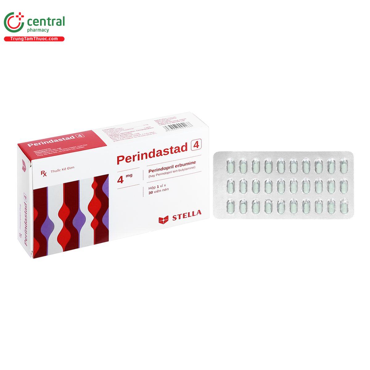 Thuốc Perindastad 4 điều trị tăng huyết áp, triệu chứng suy tim