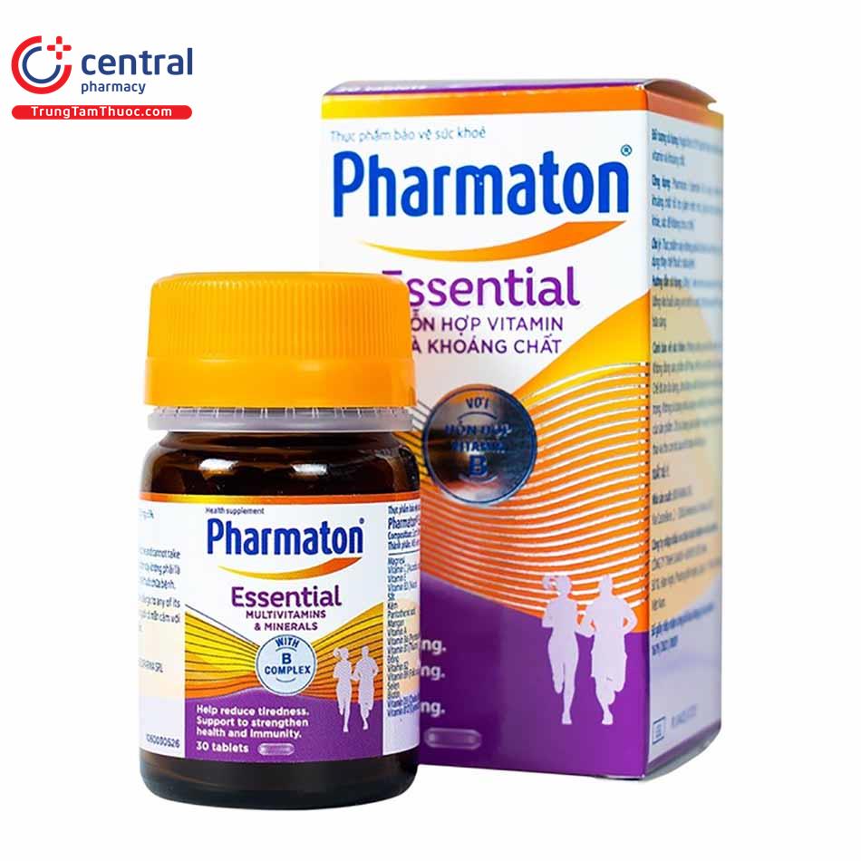 [CHÍNH HÃNG] Thuốc Pharmaton Essential giảm mệt mỏi, tăng tỉnh táo