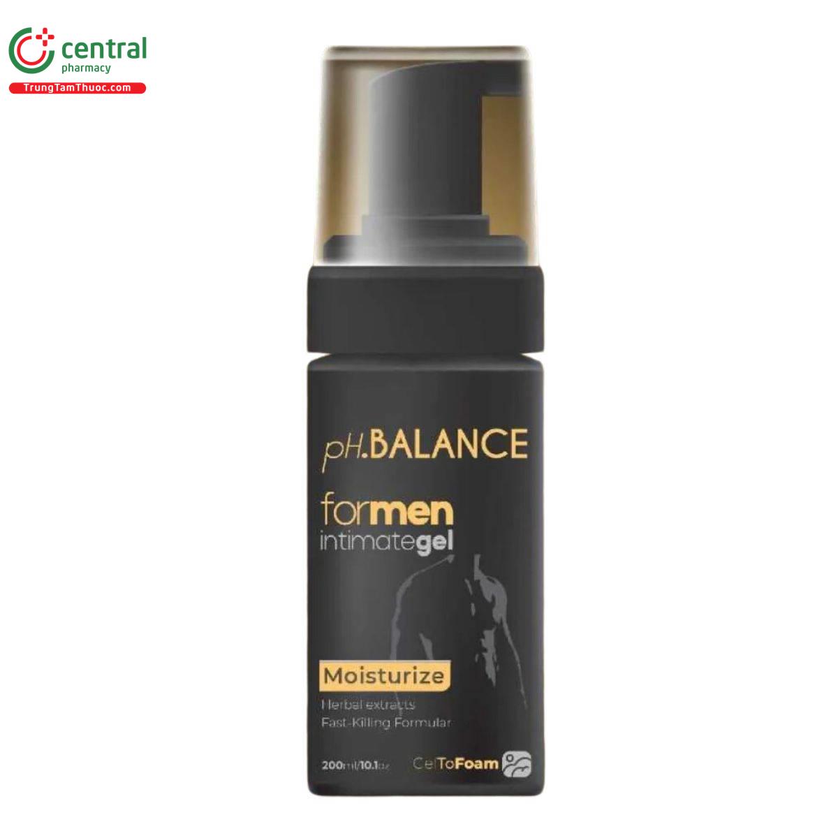 Dung dịch vệ sinh vùng kín cho nam pH.Balance Formen Intimate Gel 135ml
