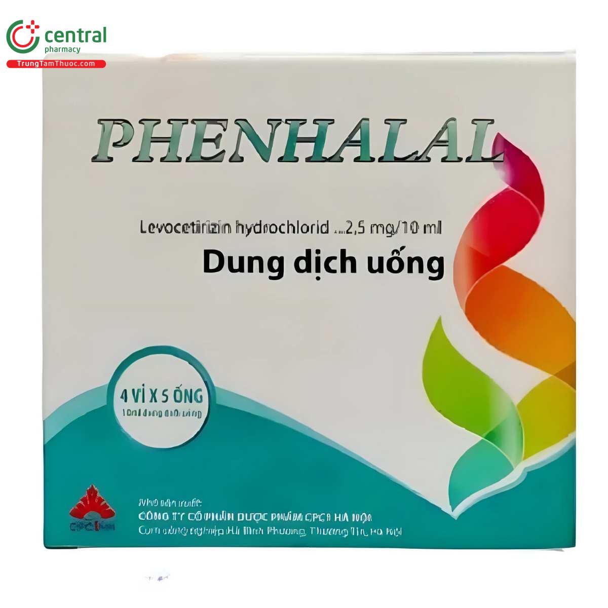 Thuốc Phenhalal điều trị viêm mũi dị ứng, mày đay tự phát mãn tính