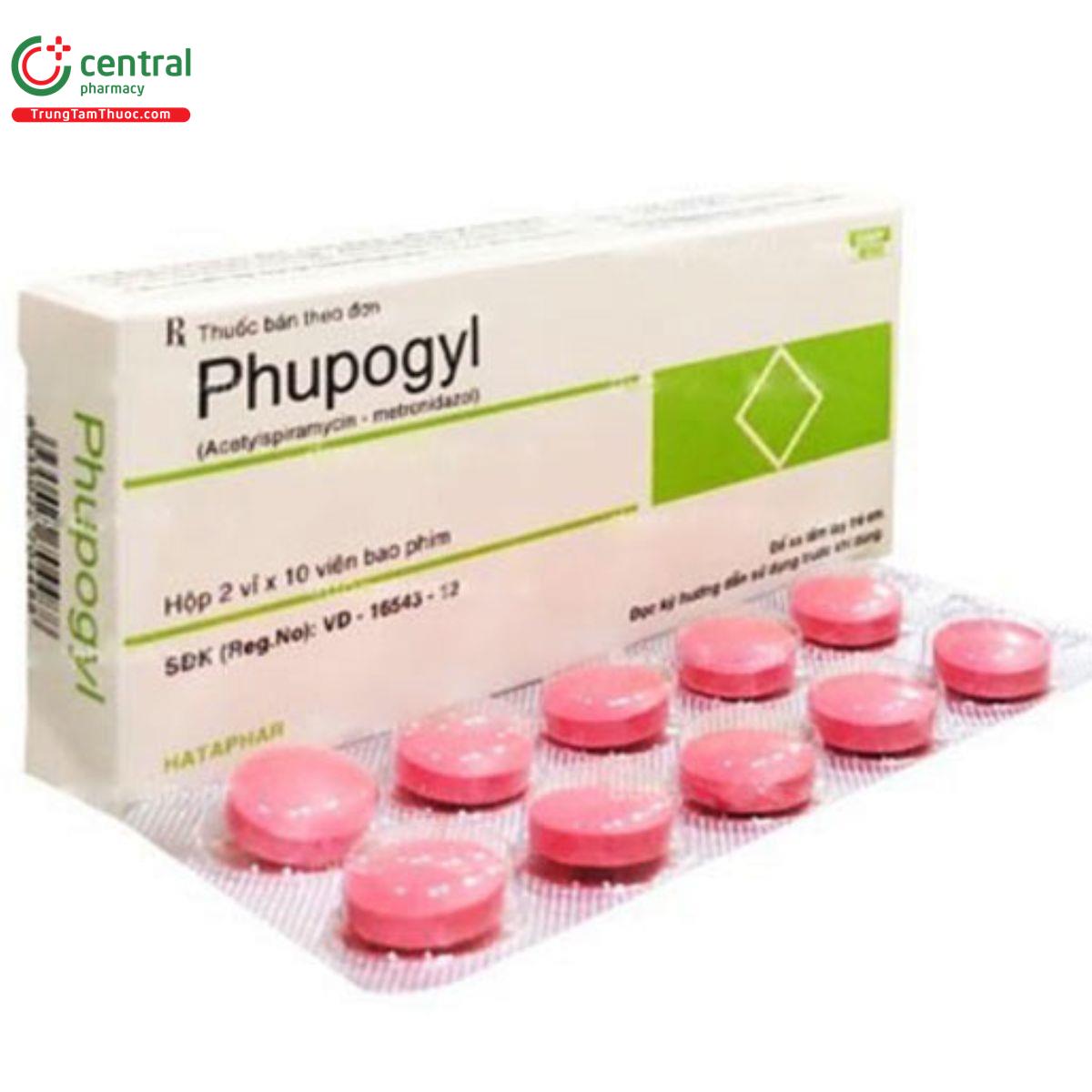 Thuốc Phupogyl - Điều trị nhiễm khuẩn răng miệng cấp và mạn tính