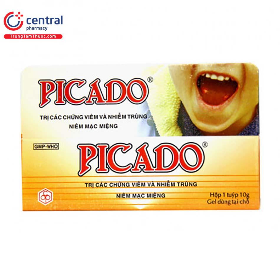 [CHÍNH HÃNG] Thuốc Picado - Điều trị viêm nhiễm niêm mạc miệng