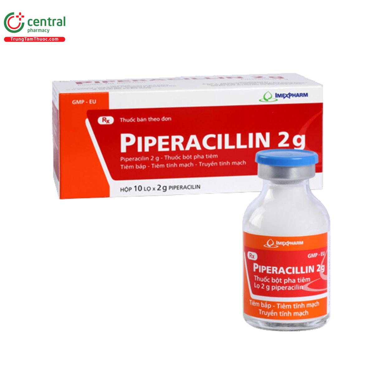 Thuốc Piperacillin 2g Imexpharm - Thuốc điều trị nhiễm khuẩn nặng