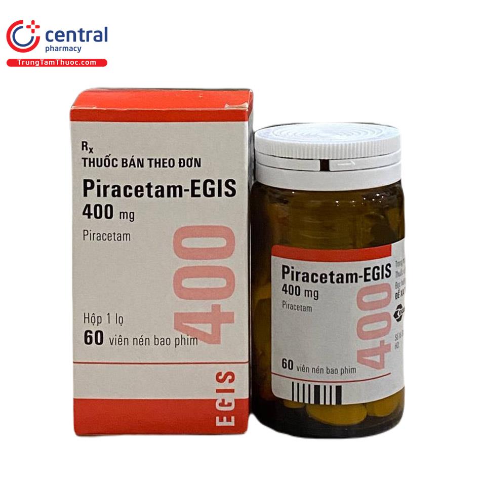 Thuốc Piracetam - Egis 400mg điều trị rối loạn tuần hoàn não