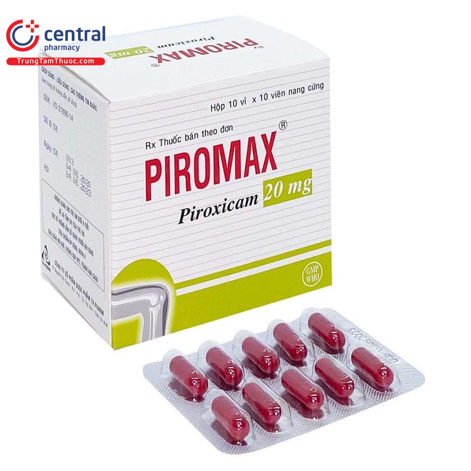 [CHÍNH HÃNG] Thuốc Piromax 20mg giảm sưng đau trong viêm khớp